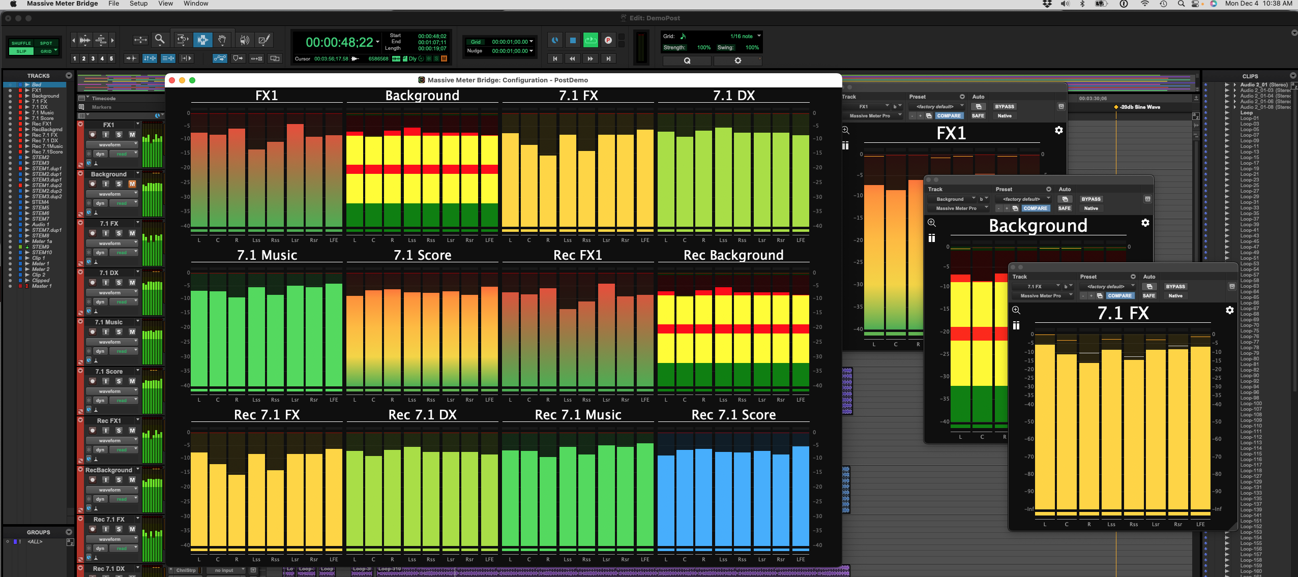 Post Production Metering Suite Pro | Evergreen Audio
